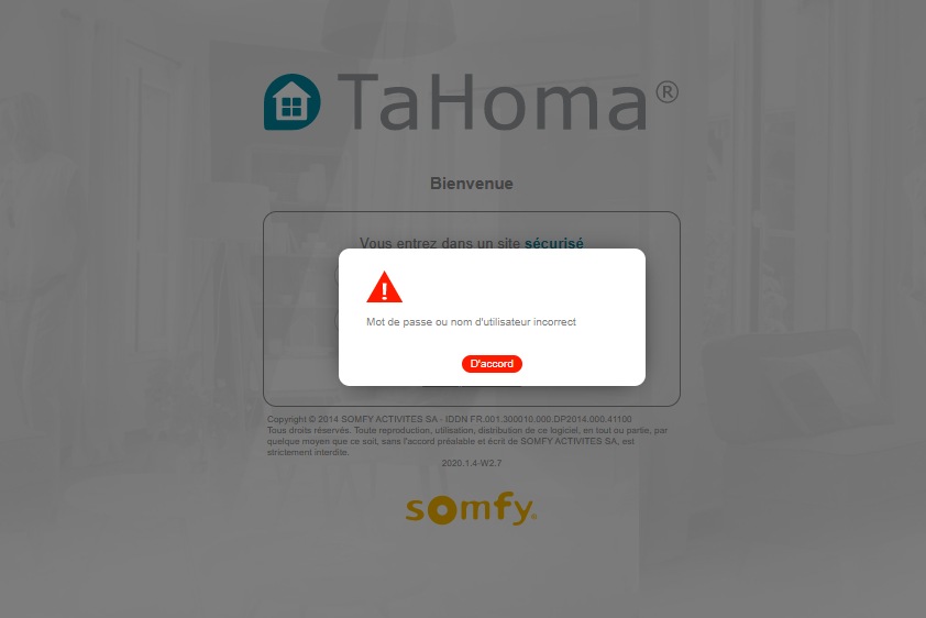 Somfy Keys Application - Avec Réponse(s)